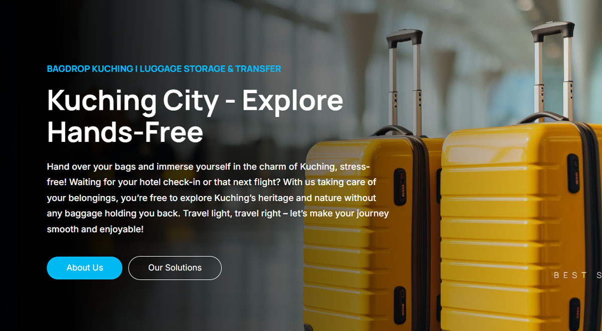 Luggage Drop Kuching | Luggage Storage & Transfer - Best Skylink Logistic